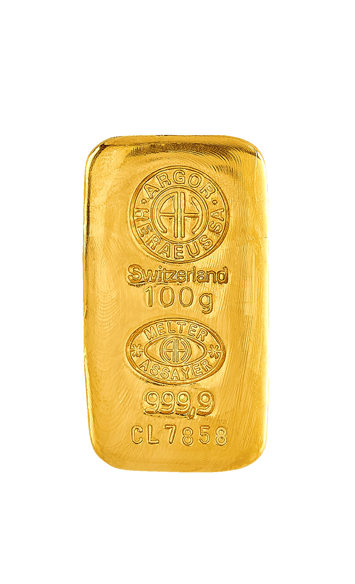 Lingotto Oro Puro 100 grammi (Fuso) | Investi Oro